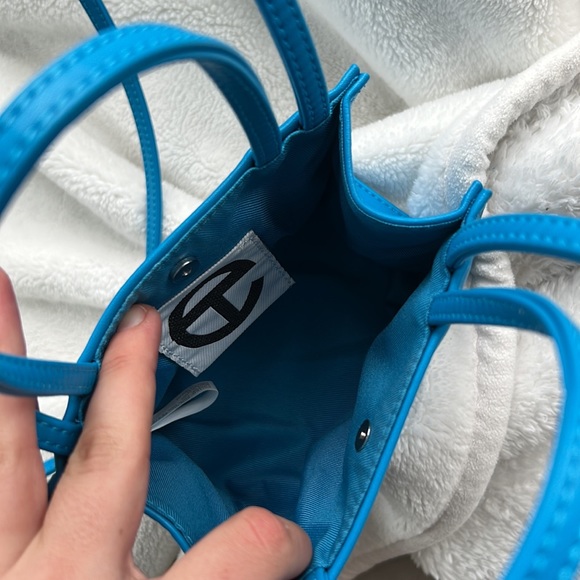 Bags | Telfar Small Cyan Shopping Bag | Poshmark